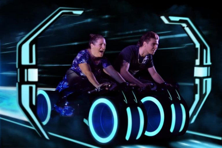 Tron Lightcycle / Run in Disney World's Magic Kingdom - Walt Disney ...